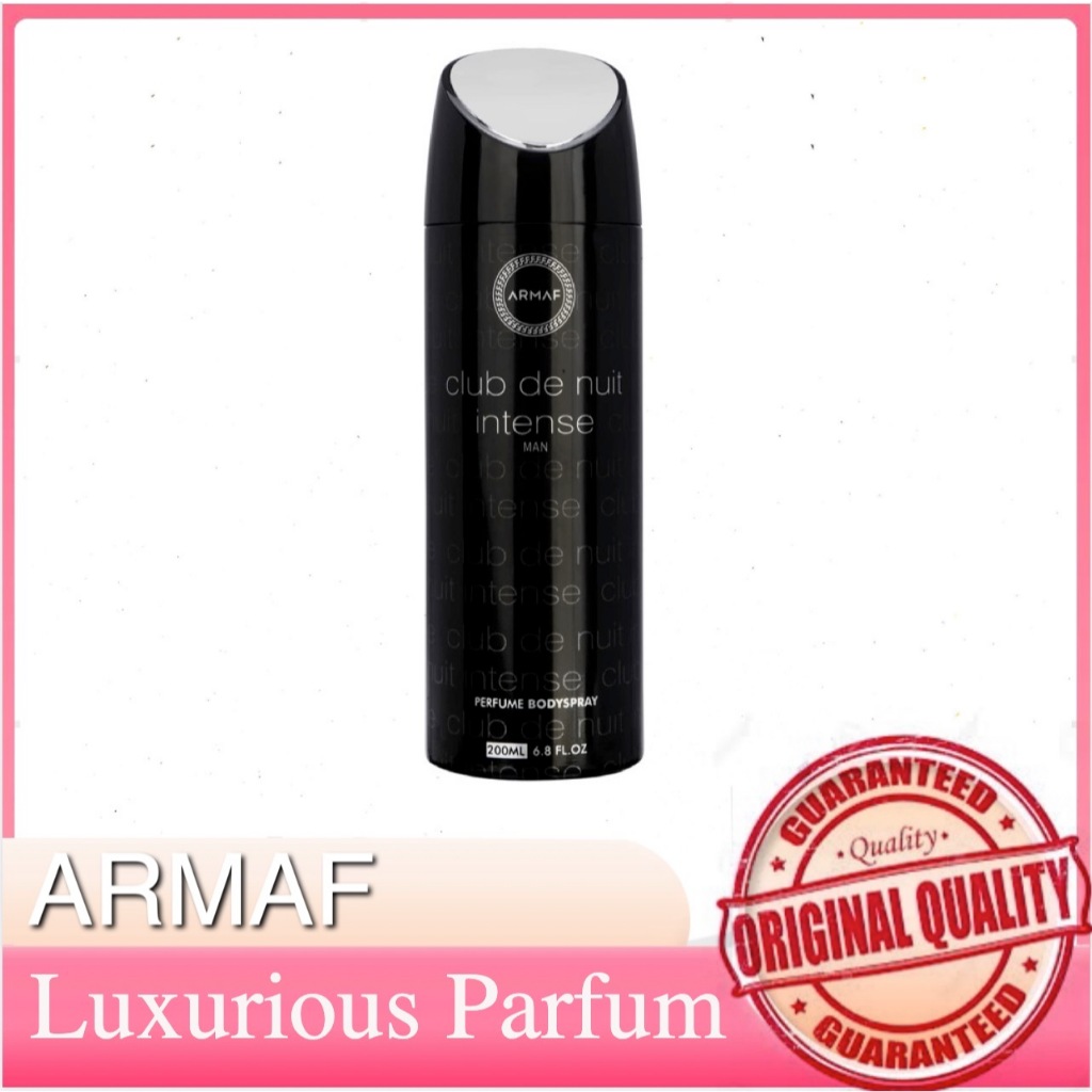 ARMAF CLUB DE NUIT INTENSE MEN DEODORANT STICK 75G/ 200ML BODY SPRAY | Shopee Malaysia