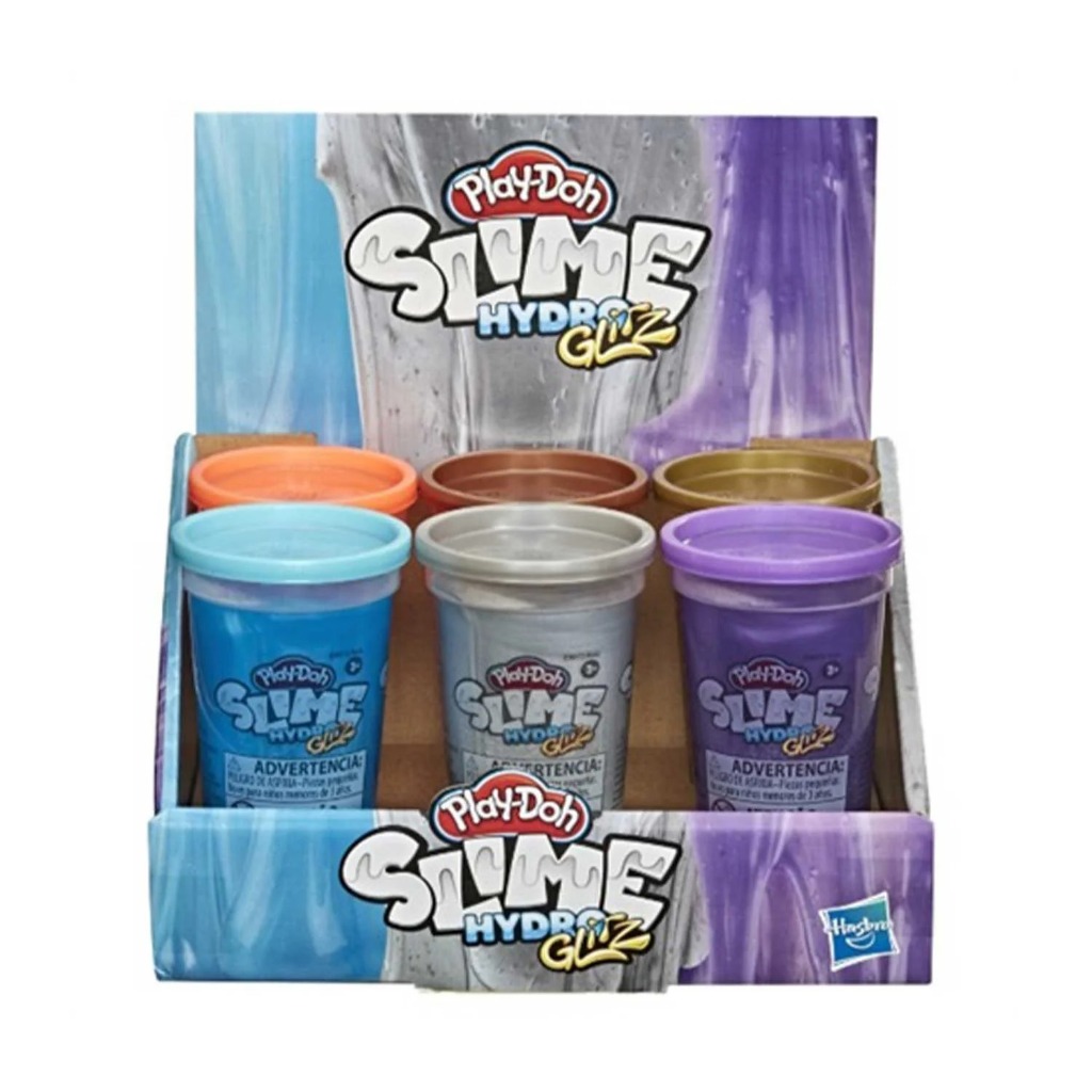 Play-Doh Slime HydroGlitz Bronze-Colored Liquid Metal-Looking Slime ...