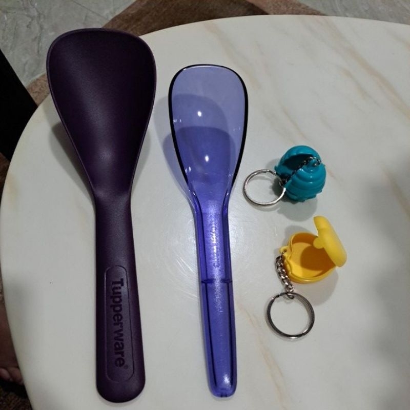 senduk nasi dan kiychin tupperware | Shopee Malaysia