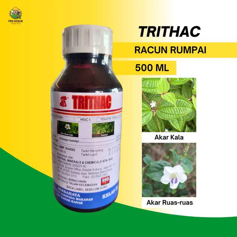 Trithac Tritac Racun Rumpai Racun Anak Pokok Racun Pokok Sederhana ...