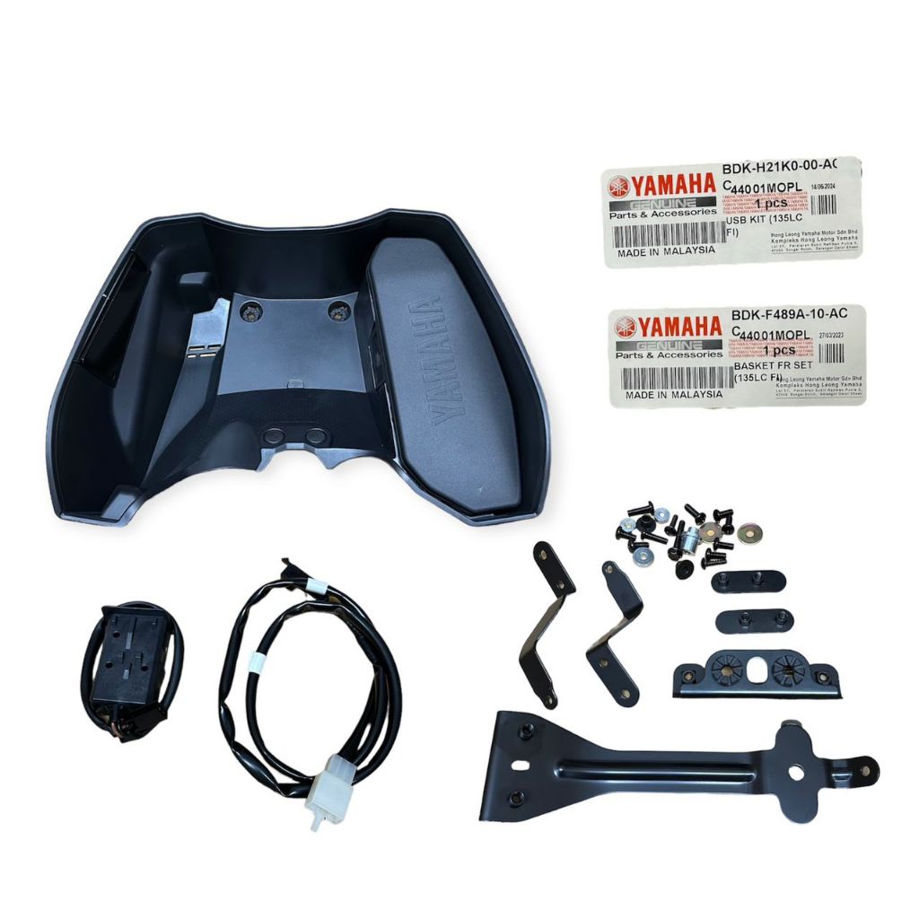 BAKUL PREMIUM 135LC V8 FI SE ORIGINAL HLY YAMAHA LCV8 BOX USB CHARGING ...