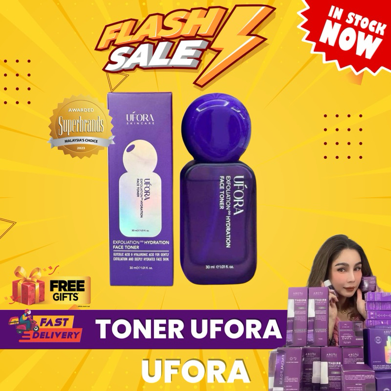 ORIGINAL HQ | UFORA TONER ( EXFOLIATION HYDRATION FACE TONER ) | Shopee ...