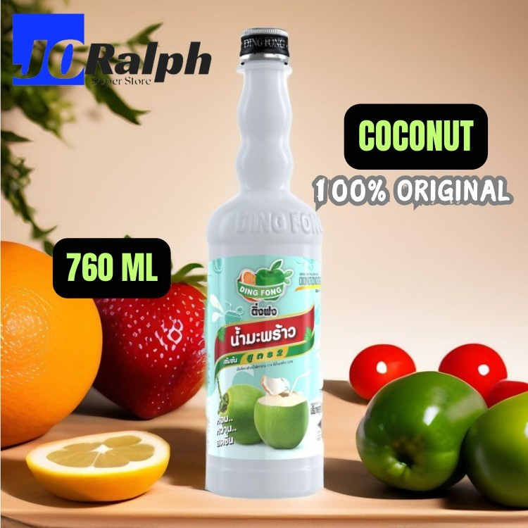 DING FONG COCONUT syrup 760 ml - 椰子糖浆 | Shopee Malaysia