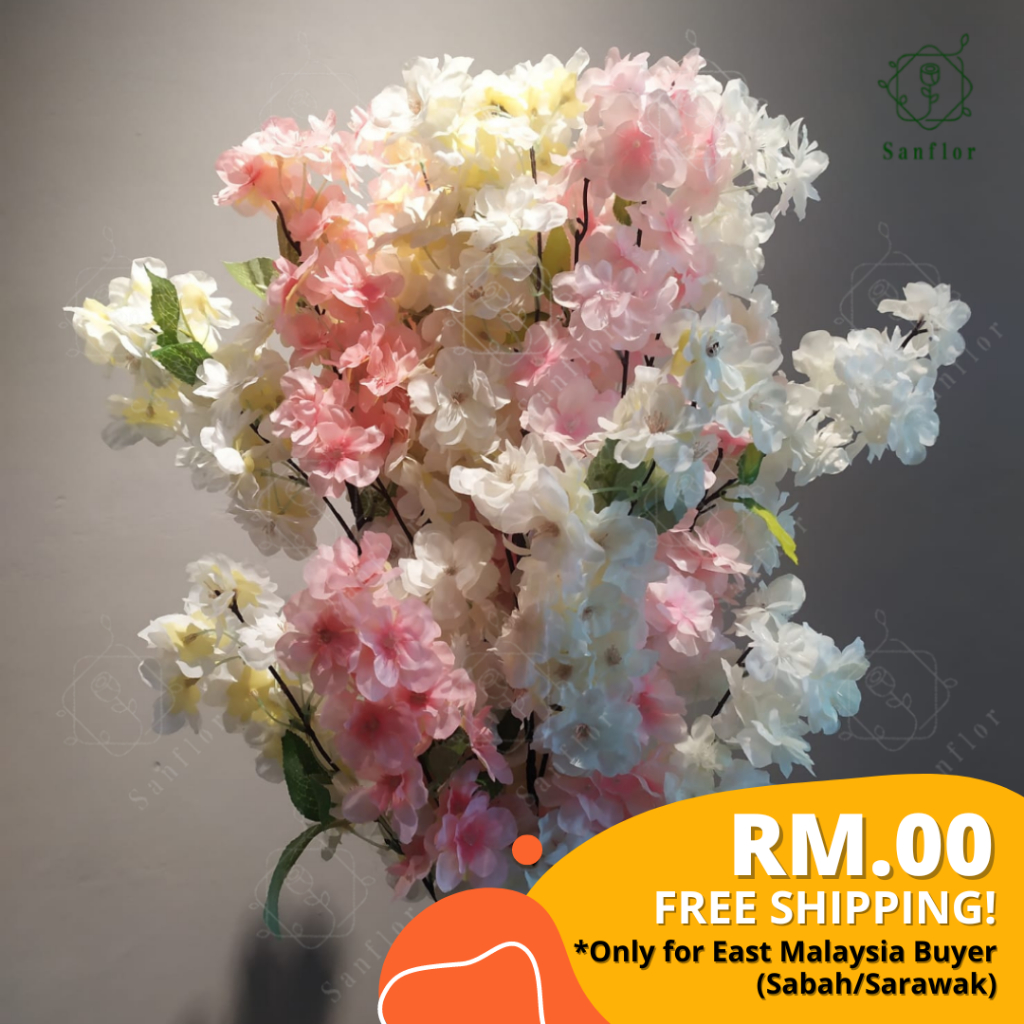 FOR EAST MALAYSIA SABAH SARAWAK - BUNGA SAKURA/CHERRY BLOSSOM WITH ...