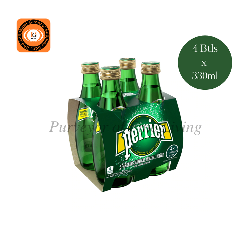 Perrier Sparkling Mineral Water Glass Bottle 330ml & 750ml | Shopee Malaysia