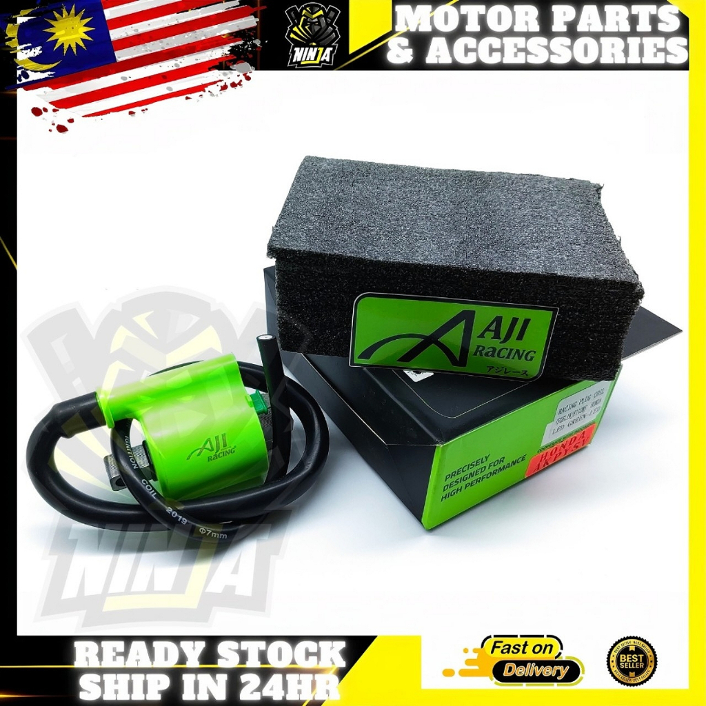 HONDA UNIVERSAL FUEL INJECTION LED [AJI RACING] IGNITION COIL ASSY PLUG ...