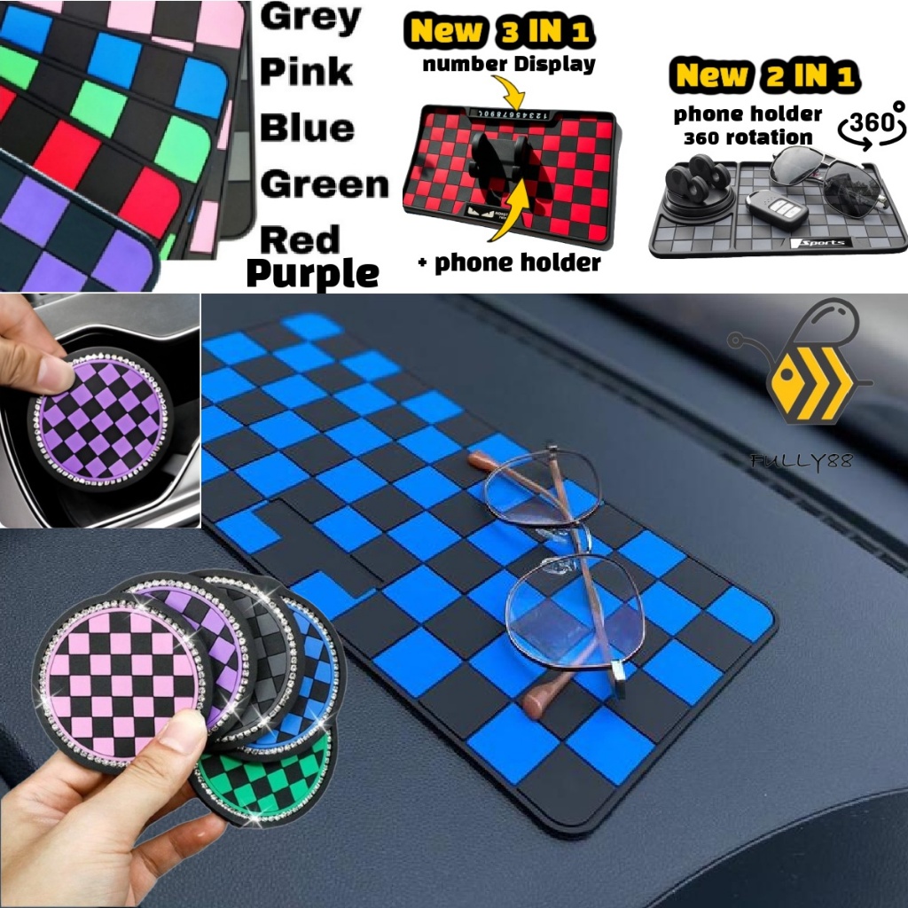 Dashboard Dadu Car Anti Slip Mat Non Slip Mat Magic Sticky Pad For GPS ...