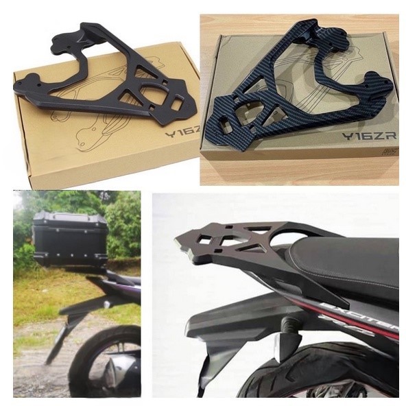 YAMAHA Y16 Y16zr EXCITER 155 REAR RACK TOP BOX HEAVY DUTY LUGGAGE ...