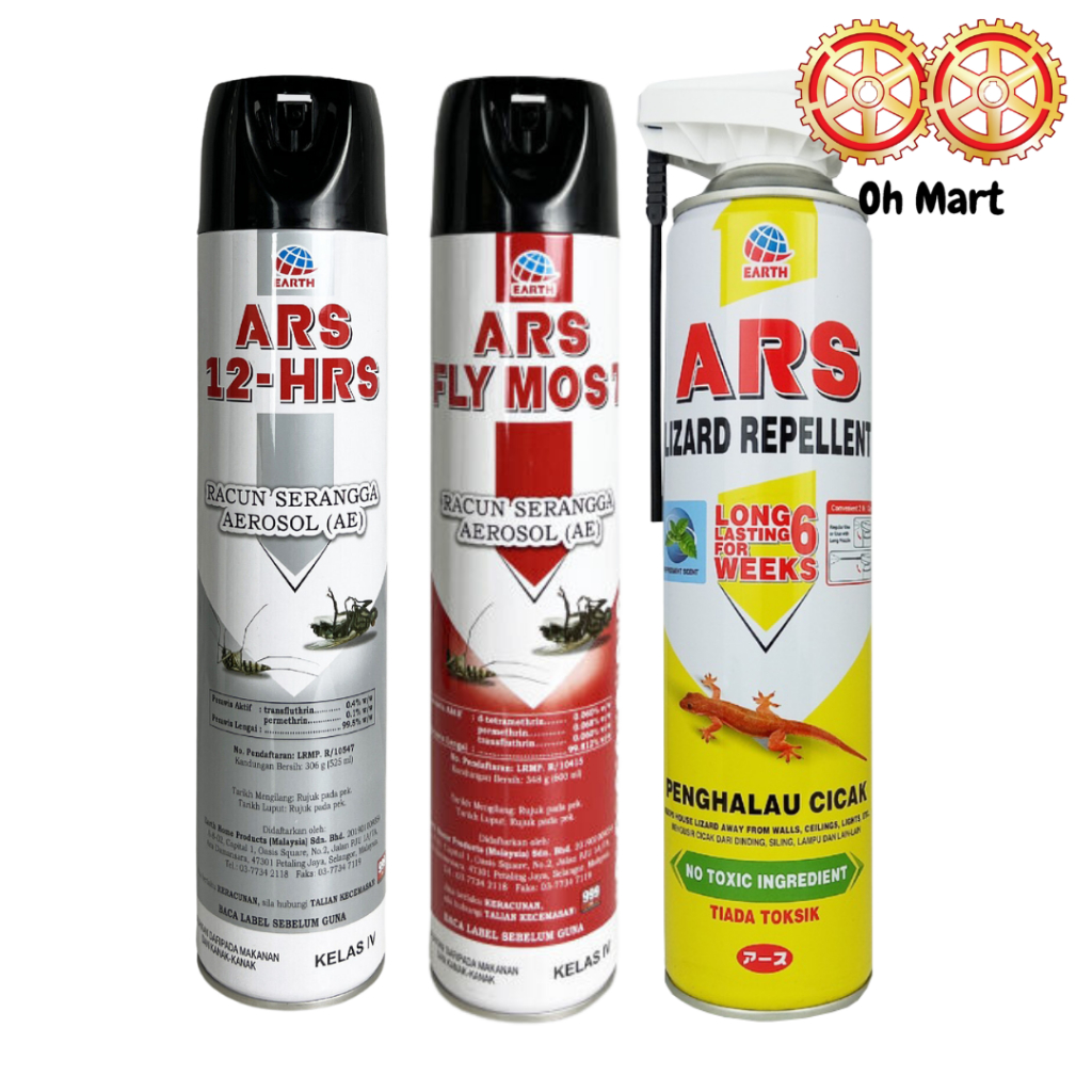 ARS Spray Racun Serangga Aerosol (AE) | Shopee Malaysia