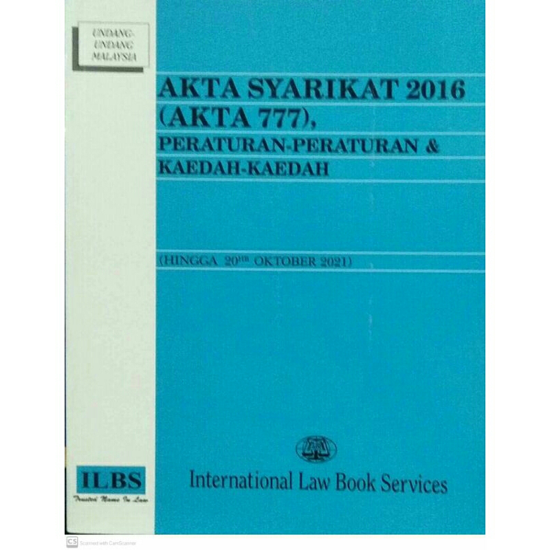 Akta Syarikat 2016 (Akta 777) | Shopee Malaysia