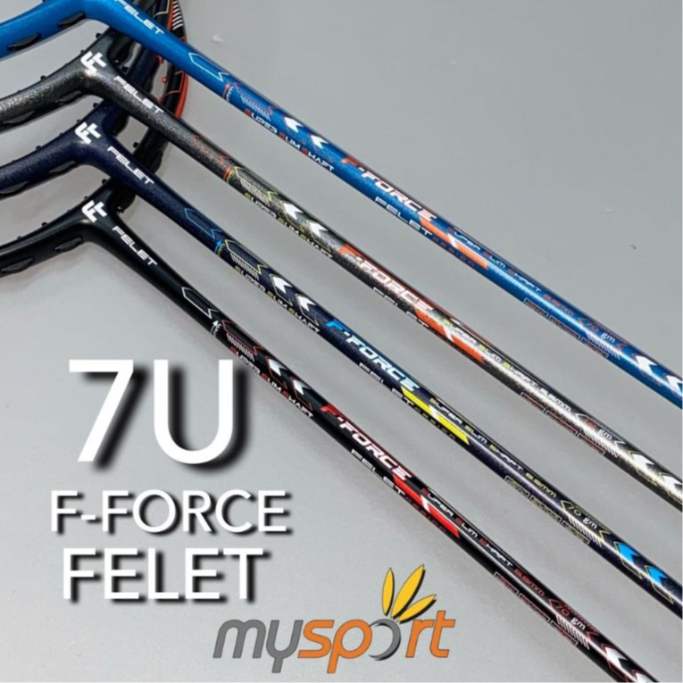 Felet F- Force Badminton Racket Max Tension 45lbs ( 100% Original ...