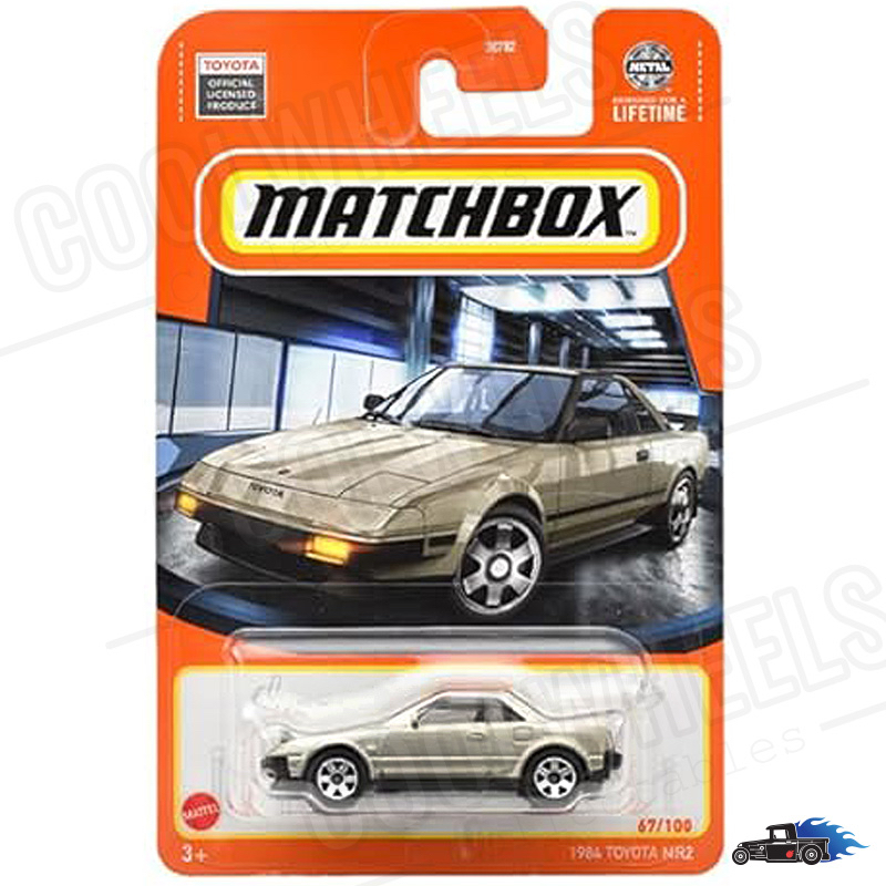 Matchbox 2024 1984 Toyota MR2 - Grey (Pop-up headlight version ...