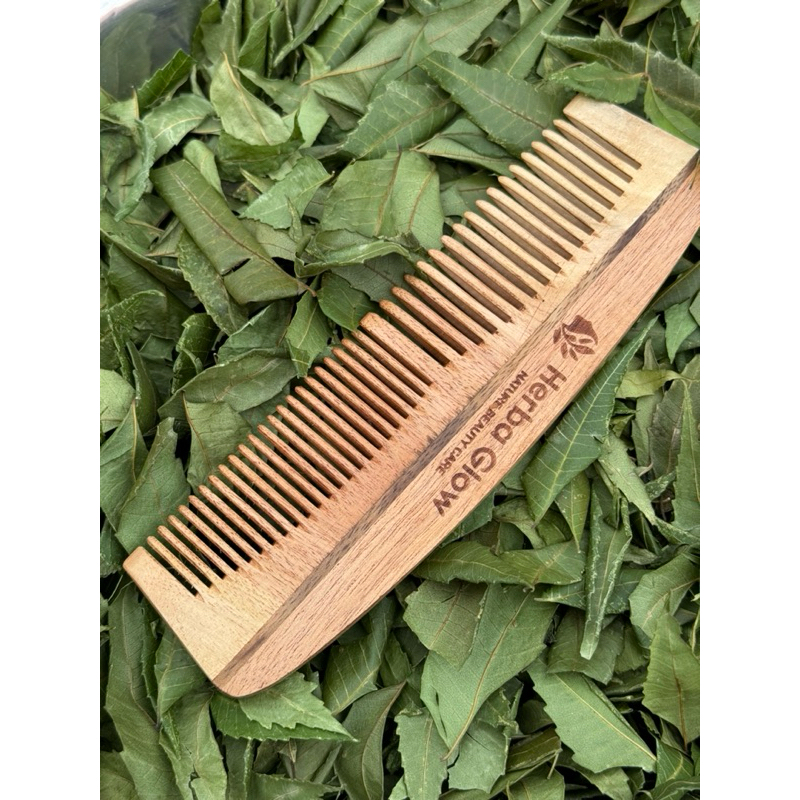 WOODEN NEEM COMB (Indian Neem Comb) Anti-Hairfall | Shopee Malaysia