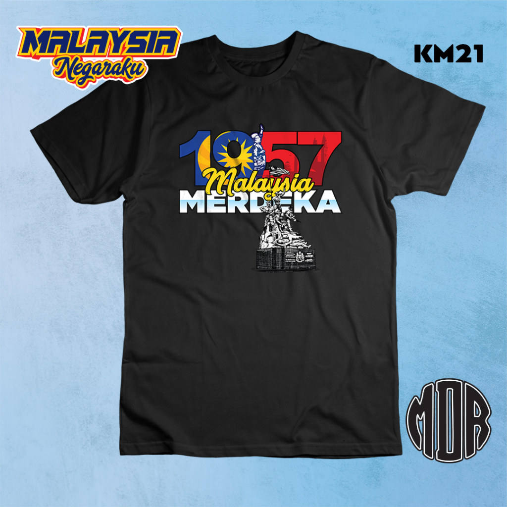 T-Shirt Microfiber Malaysia Merdeka 2024 | T-shirt Merdeka 2024 ...