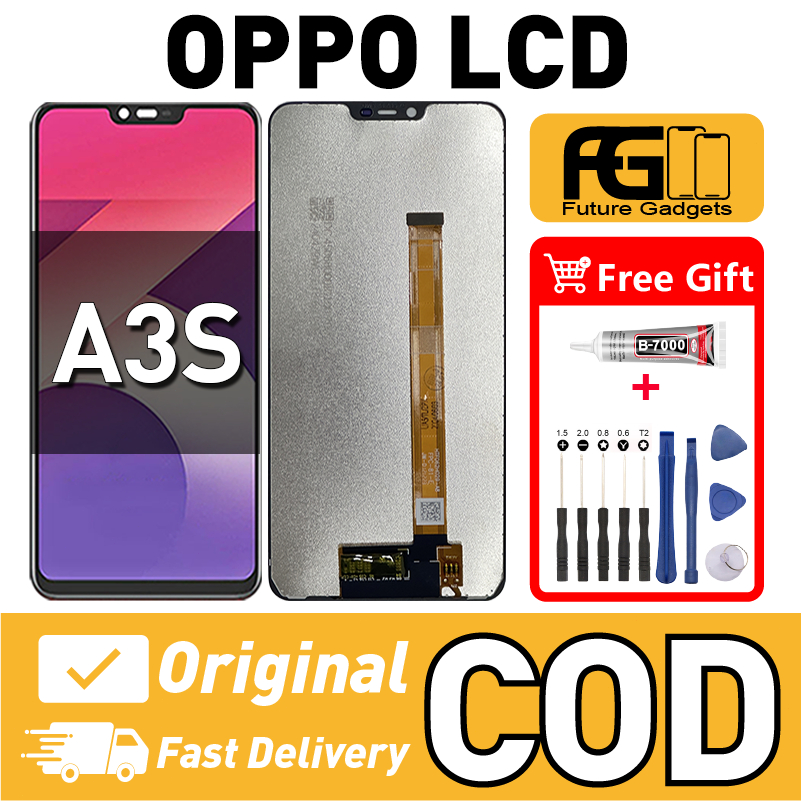 LCD OPPO A3s Compatible For ORIGINAL LCD Skrin Touch Screen Replacement ...