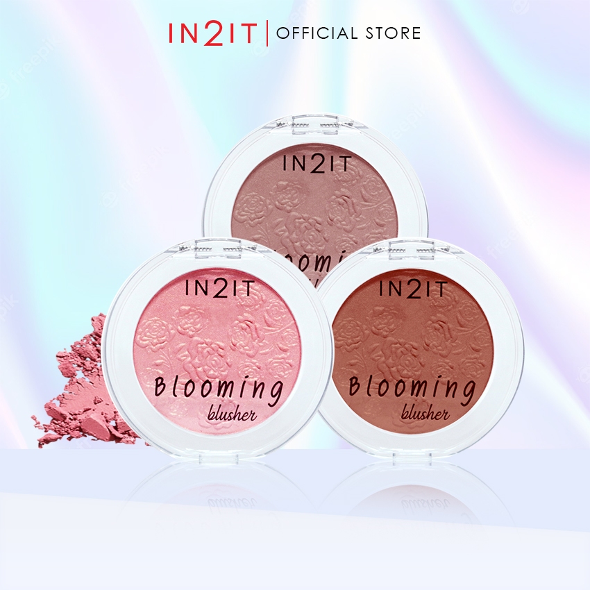 IN2IT Blooming Blusher 3.5g (BMH) [Halal Certified] | Shopee Malaysia