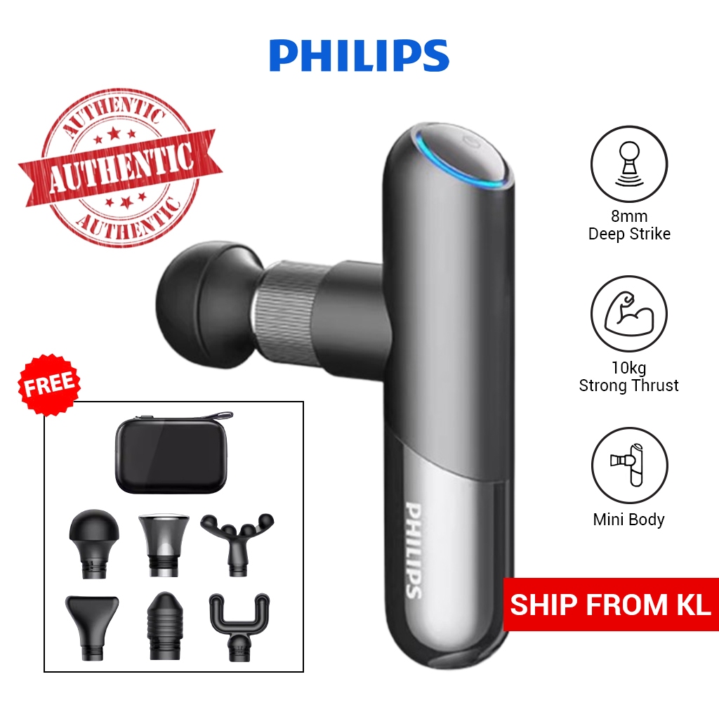 PHILIPS Mini Massage Gun 5101G Fascia Gun Muscle Massage Gun Massage ...