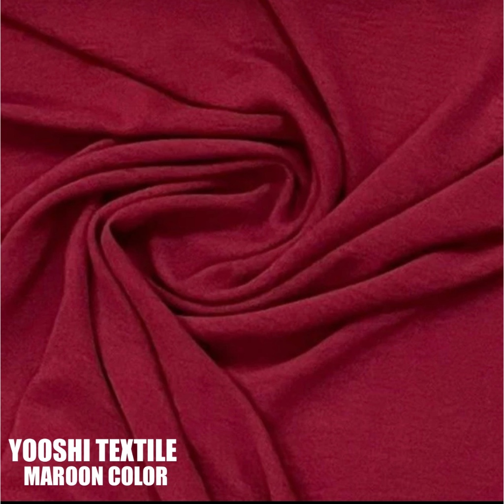 CEY CREPE FABRIC MADE IN ITALY , width 60 inches | Shopee Malaysia