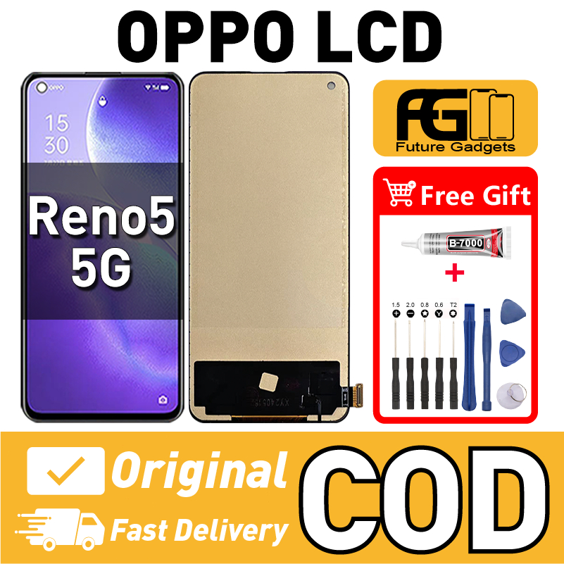 LCD OPPO reno 5 5G Compatible For ORIGINAL LCD Skrin Touch Screen ...