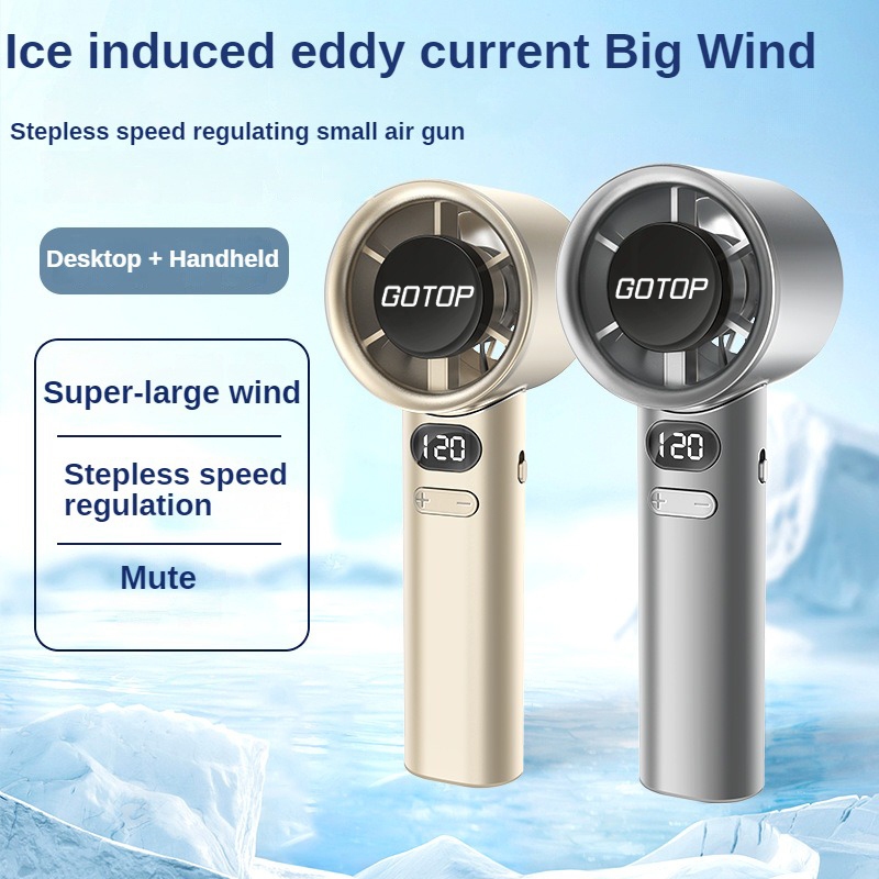 GOTOP Portable Turbine Hurricane Fan Powerful Wind Speed 0.35 Seconds ...