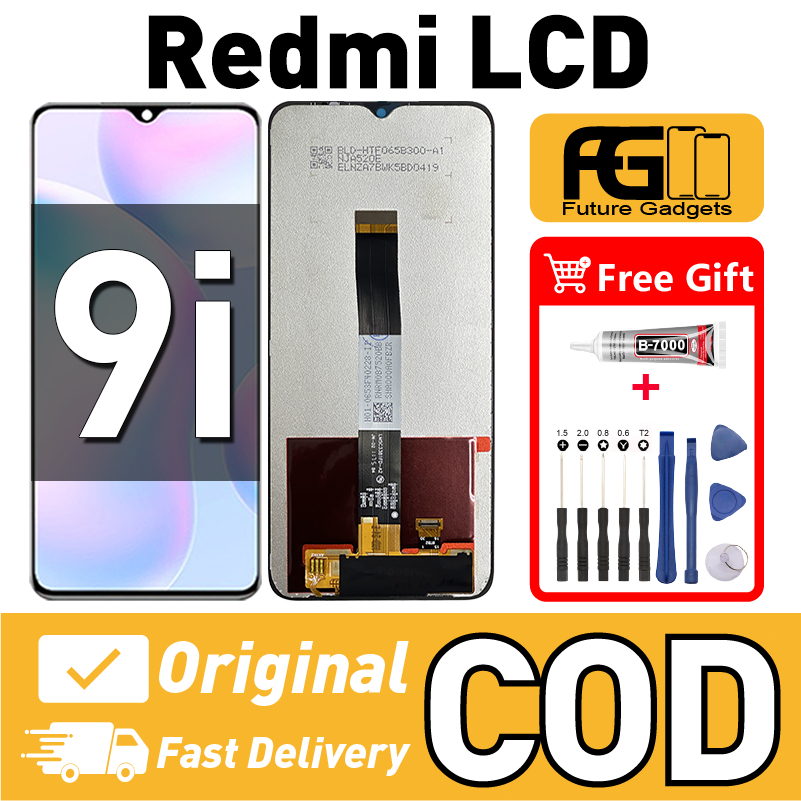 LCD redmi 9i Compatible For ORIGINAL LCD Skrin Touch Screen Replacement ...