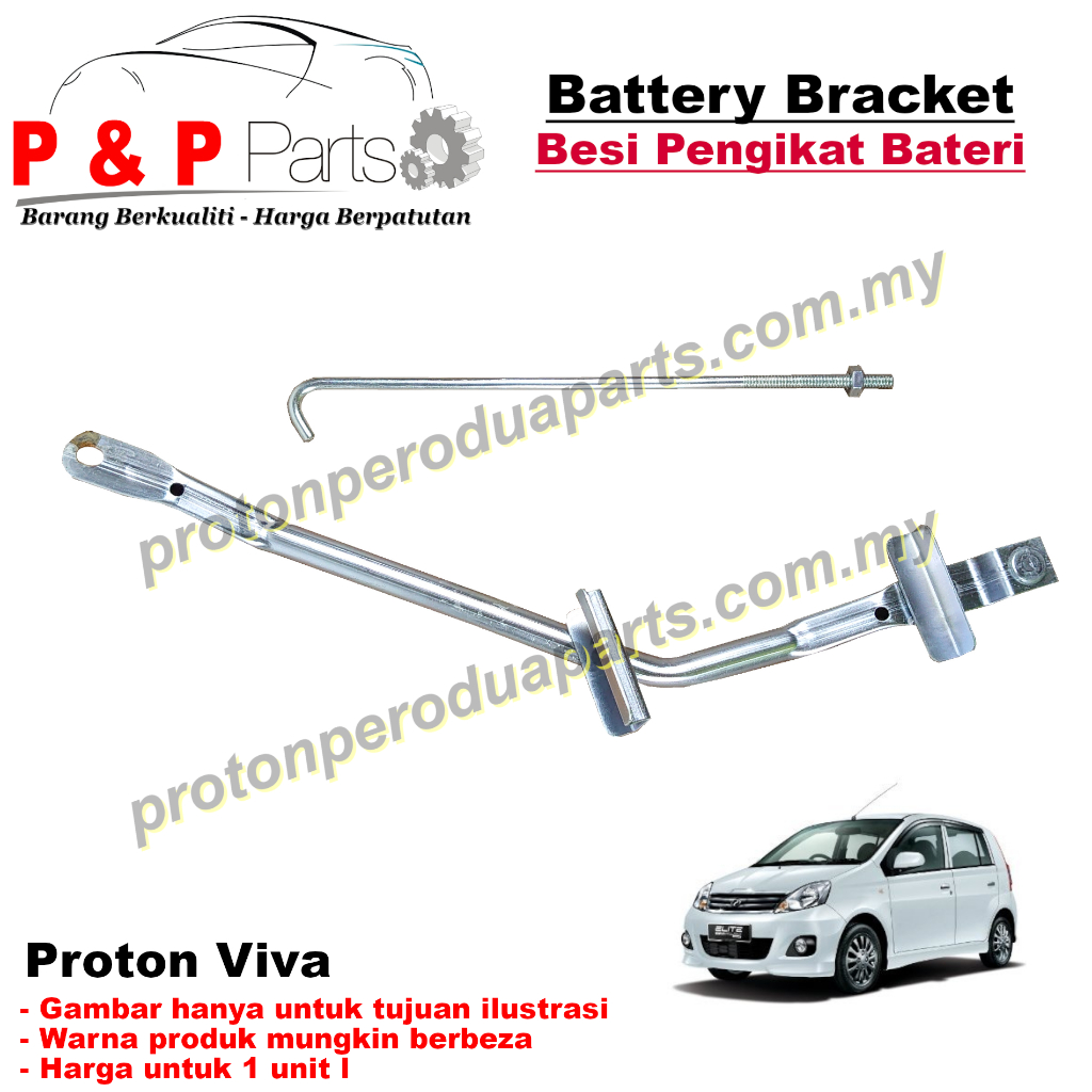 Battery Bracket - Besi Pengikat Bateri For Perodua Viva - NEW | Shopee ...