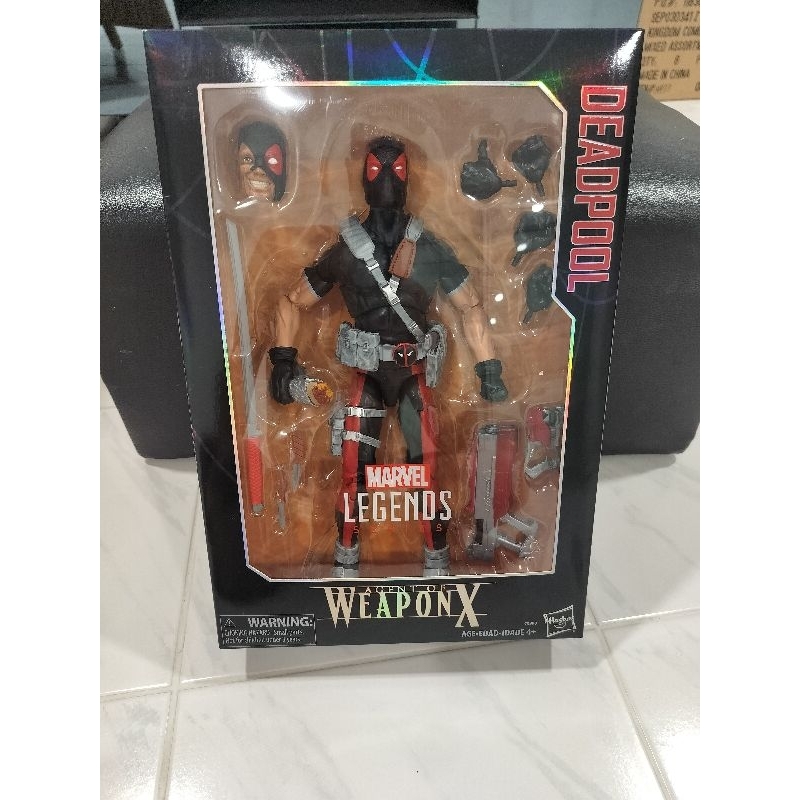 Marvel Legends Series 12 inches Deadpool - Agent Of Weapon X | Shopee ...