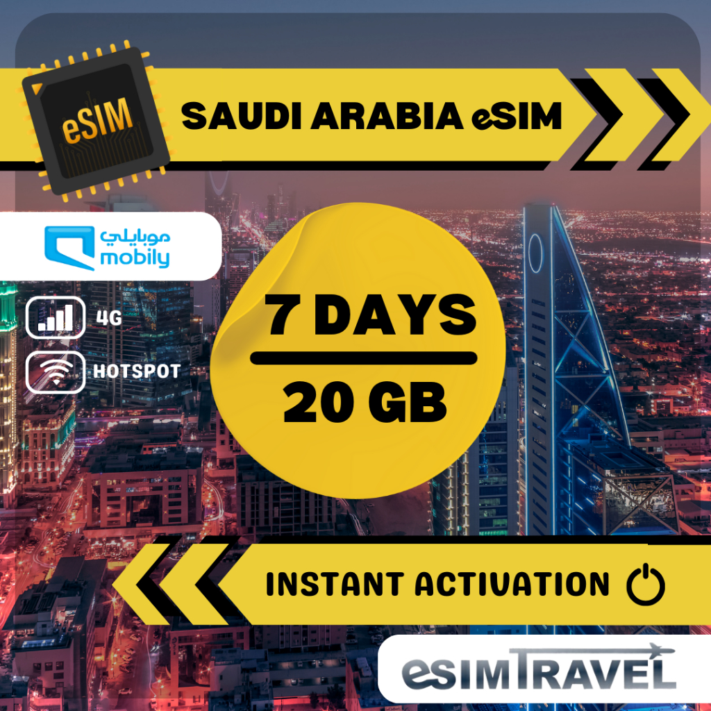 esim SIM HAJI & UMRAH SIM eSIM SAUDI ARAB Travel SIM, TAK PERLU DAFTAR ...