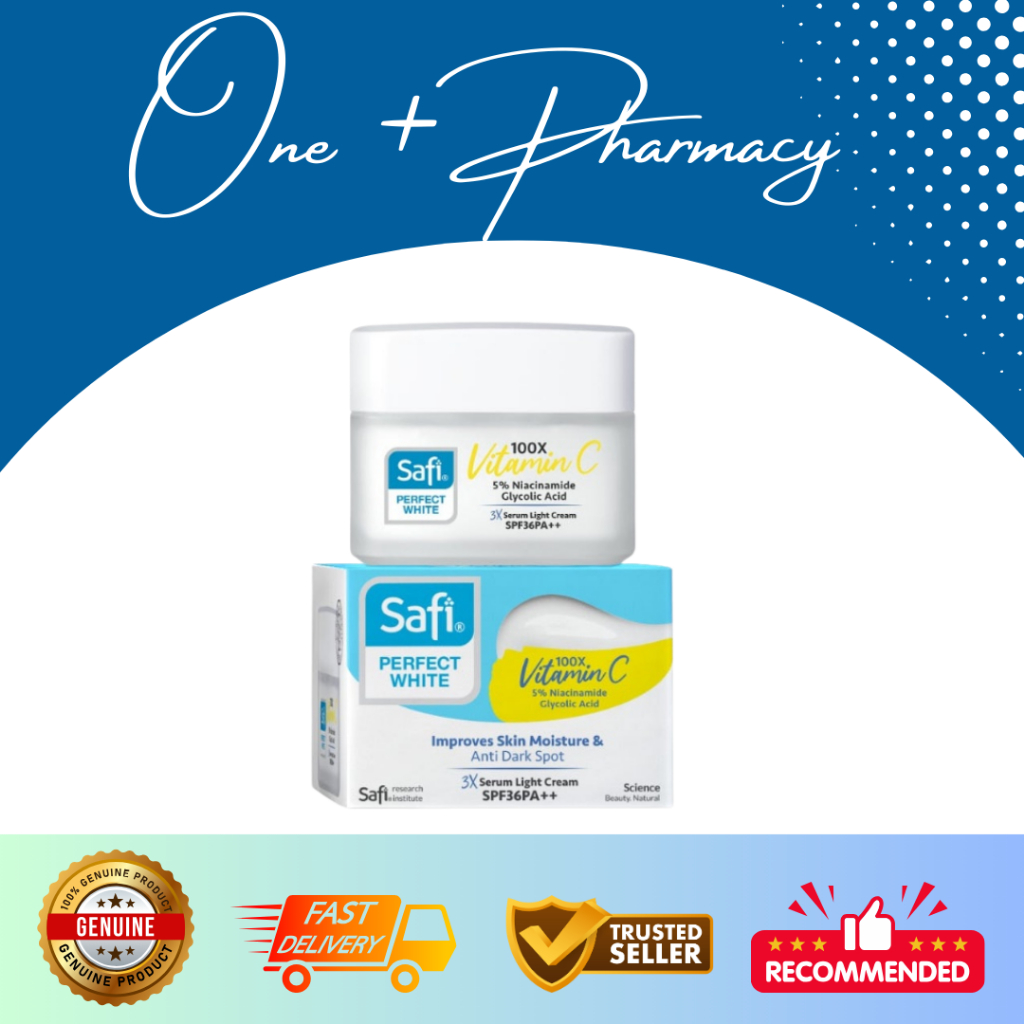 SAFI PERFECT WHITE DAY CREAM 25G | Shopee Malaysia