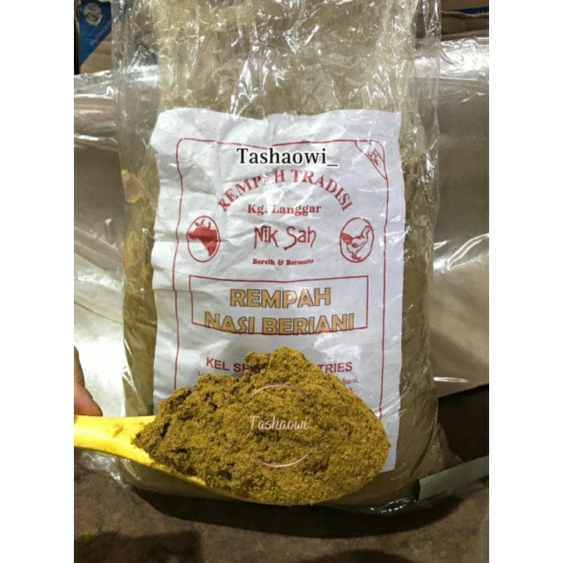 🔥Ready stock 🔥Rempah Nasi Beriani 🔥Rempah Kelantan 🔥Kg Langgar | Shopee ...