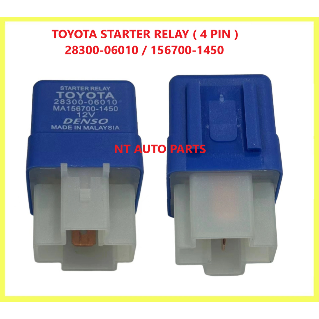 TOYOTA STARTER RELAY ( 4 PIN ) 28300-06010 156700-1450 TOYOTA RELAY ...