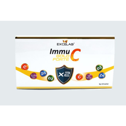 EXCELAB IMMU-C GOLD FORTE 3G X 60 SACHETS/BOX | Shopee Malaysia
