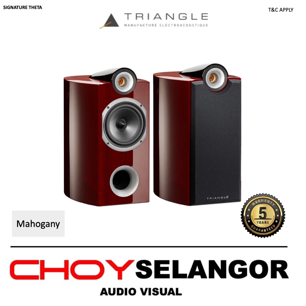 Triangle Theta Hifi Bookshelf Speaker | Shopee Malaysia