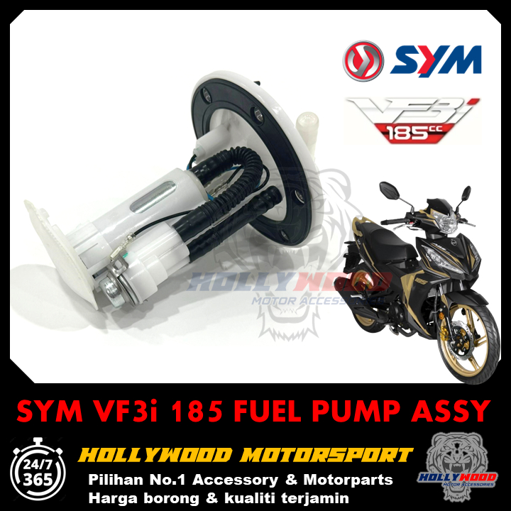 SYM VF3i 185 FUEL PUMP ASSY STANDARD OEM PRODUCTION PNP PLUG N PLAY ...