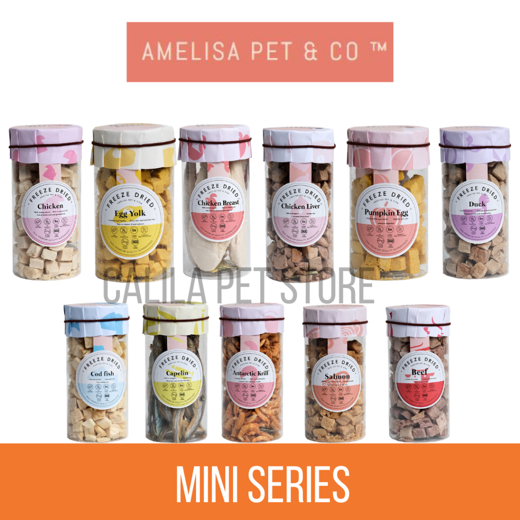 MINI Series Amelisa Rawly Bites Freeze Dried/ Makanan Beku Kering ...