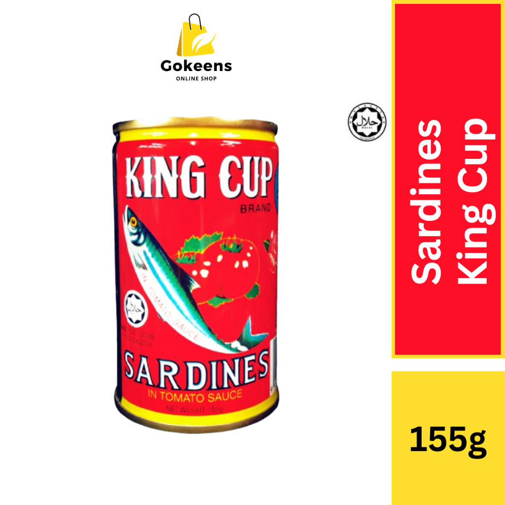 King Cup Sardines in Tomato Sauce 155g | Shopee Malaysia