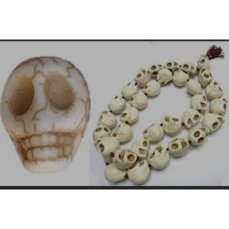 Mundamala / Kapal Mala 54 Beads/Skeleton Malai Mala Tengkorak Mandae ...