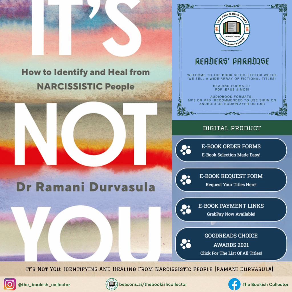 It's Not You: Identifying And Healing From Narcissistic People [Ramani Durvasula] | Shopee Malaysia