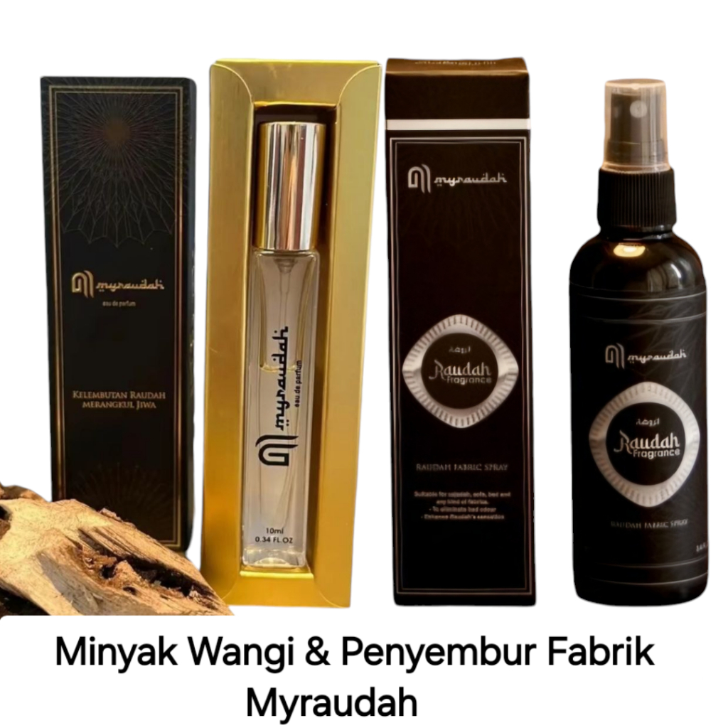 Wangian MyRaudah My Raudah (Ready Stock) Eau De Parfum dan Penyembur ...