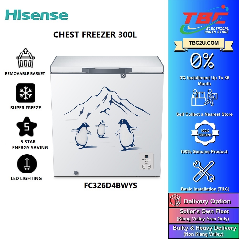 HISENSE FC326D4BWYS FC428D4BWYS FC650D4BWB FC900D4BWBP 300L-780L CHEST ...