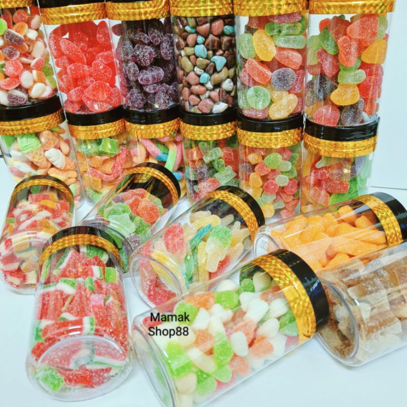 (200g) Assorted Gummy Candy / Gula Jelly Dalam Balang | Shopee Malaysia
