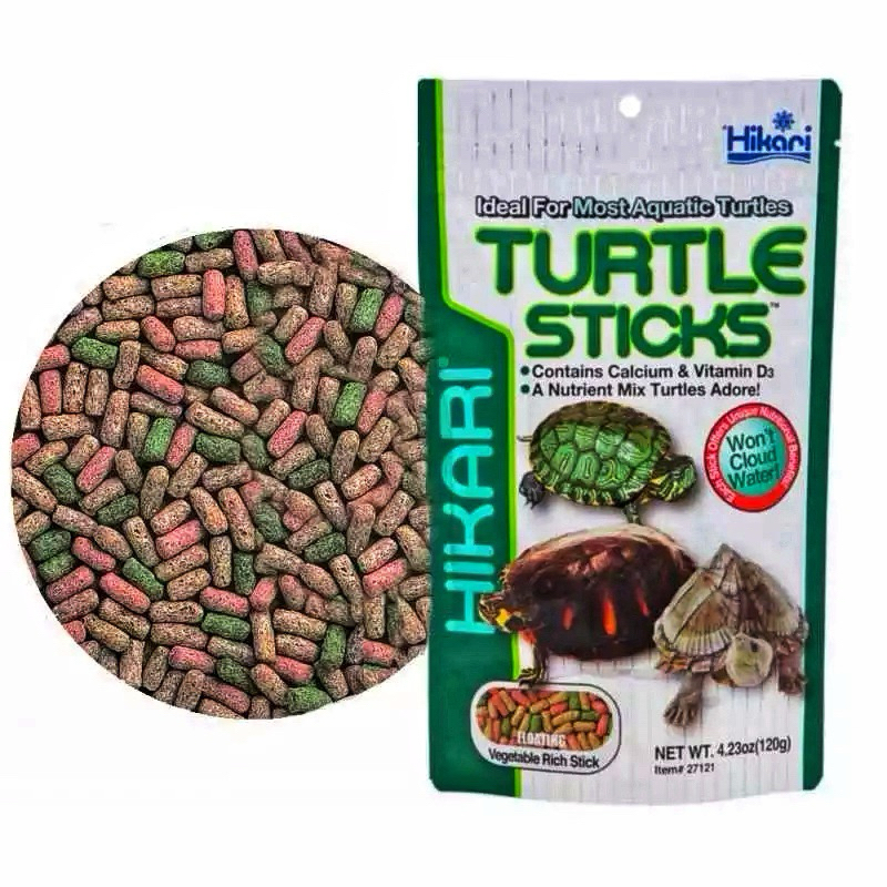 Hikari Turtle Sticks | Aquatic Turtle | Kura2 Akautik | turtle pellet ...