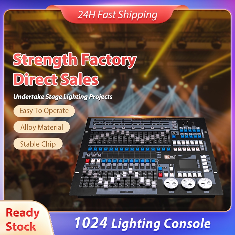 DMX Controller 1024 Channel 512 DMX Light Controller Fog Stage Lighting ...
