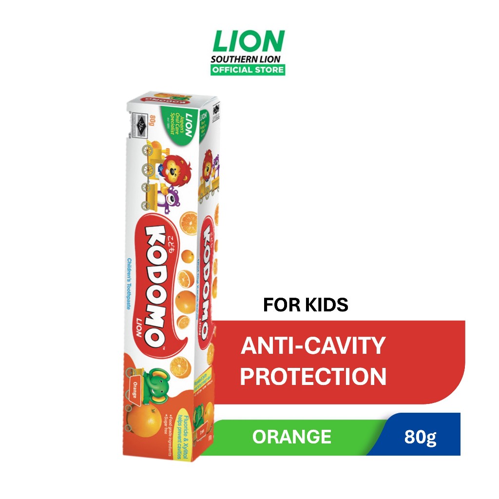 Kodomo (Children) Toothpaste Orange 80g | Shopee Malaysia