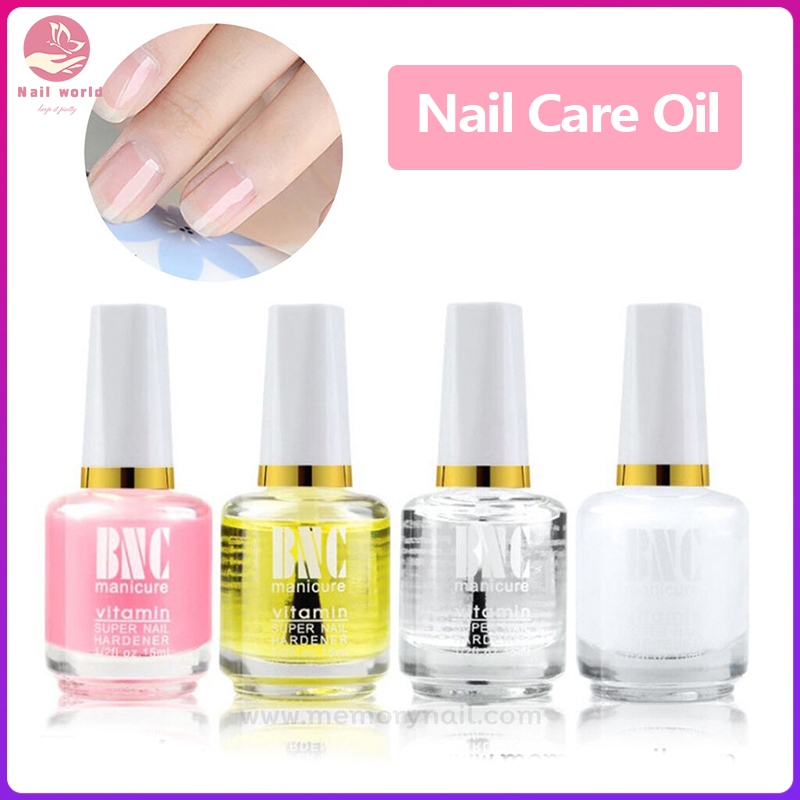 Nail.world Nail Nutrition Oil Top Base Coat Nail Polish Softener Oil ...