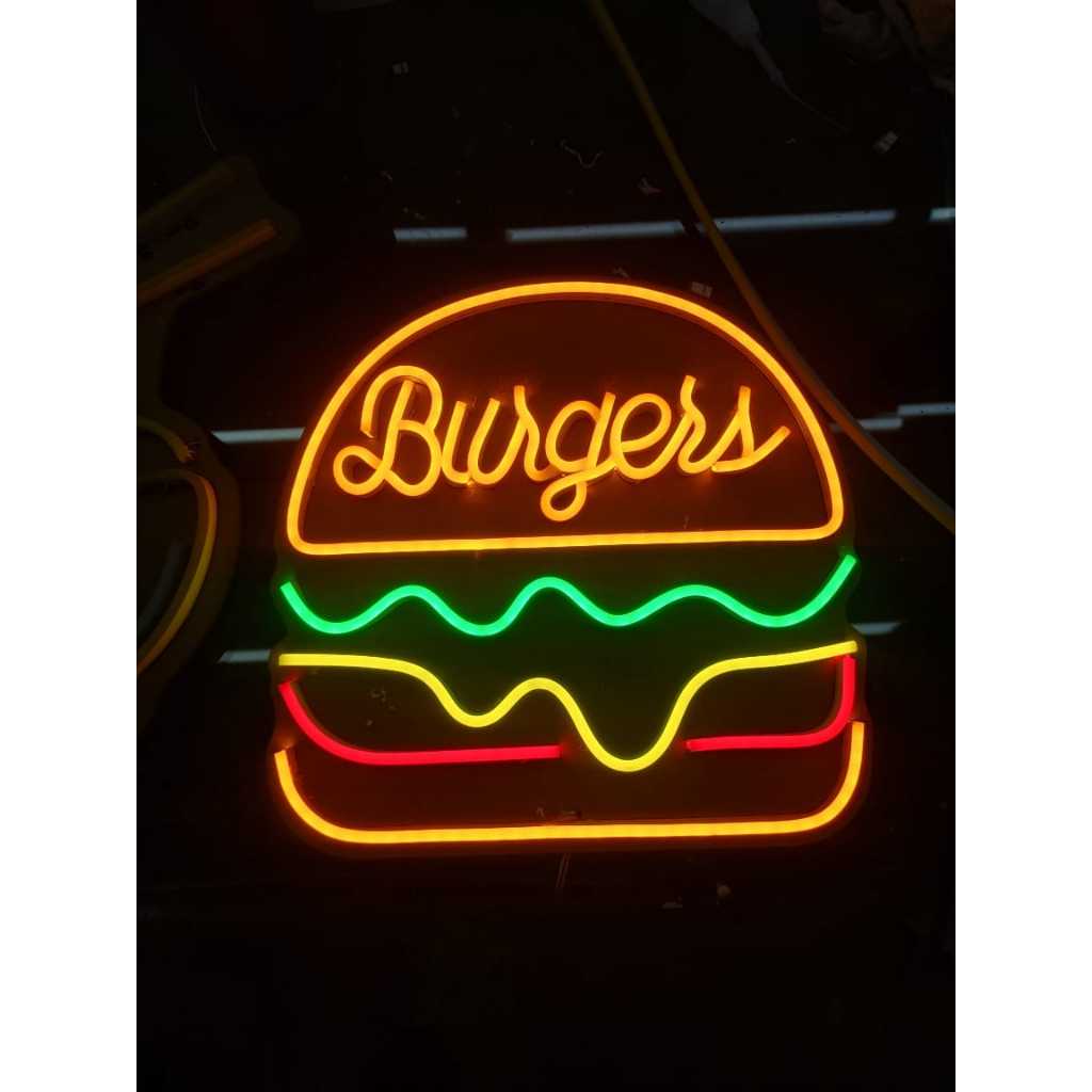 Burger Sign LED Neon Signage | Shopee Malaysia