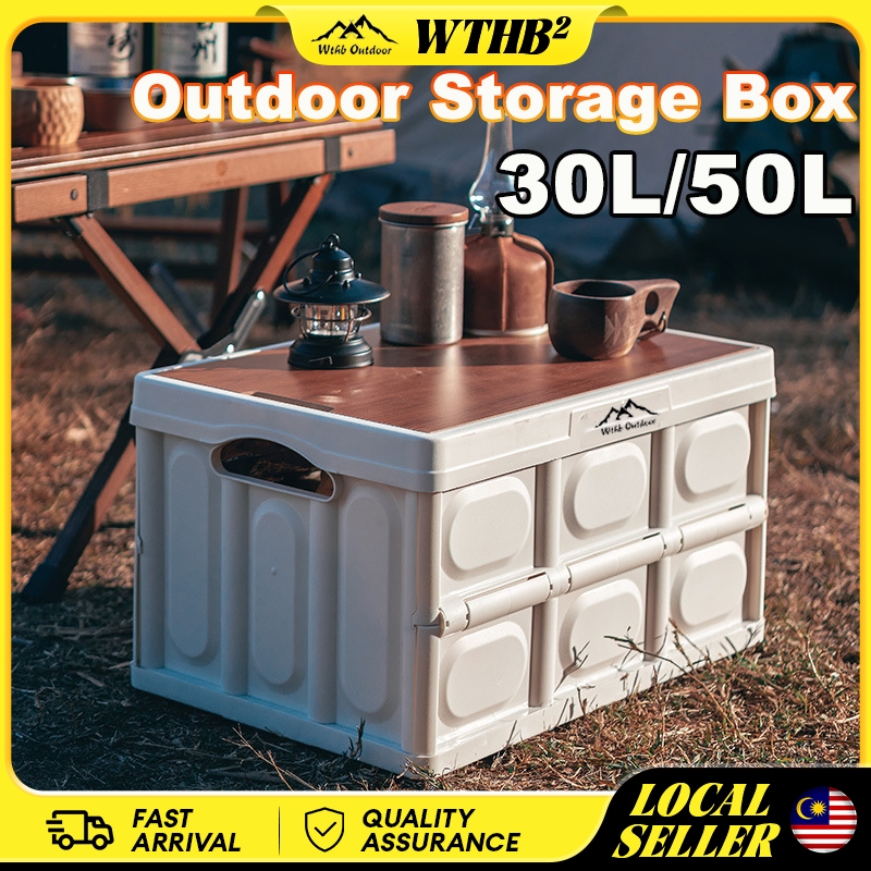 Outdoor Foldable Storage Box Multifunctional Storage Box Portable ...