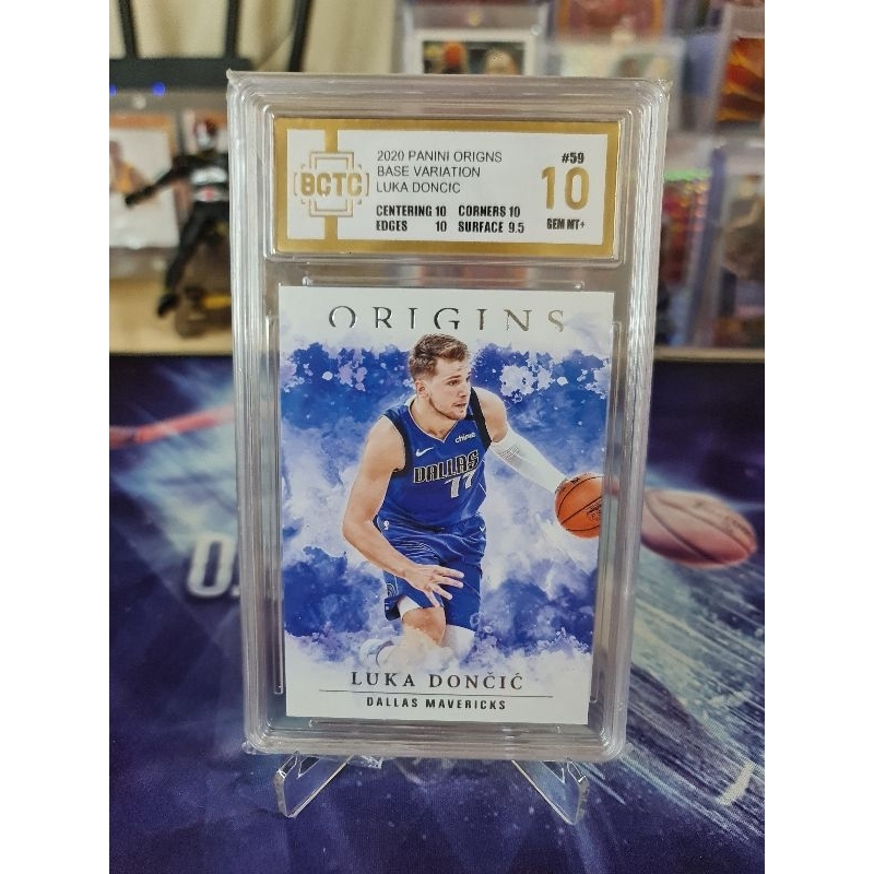 PANINI NBA CARD 20-21 ORIGINS LUKA DONCIC GRADING BCTC 10 MINT | Shopee ...