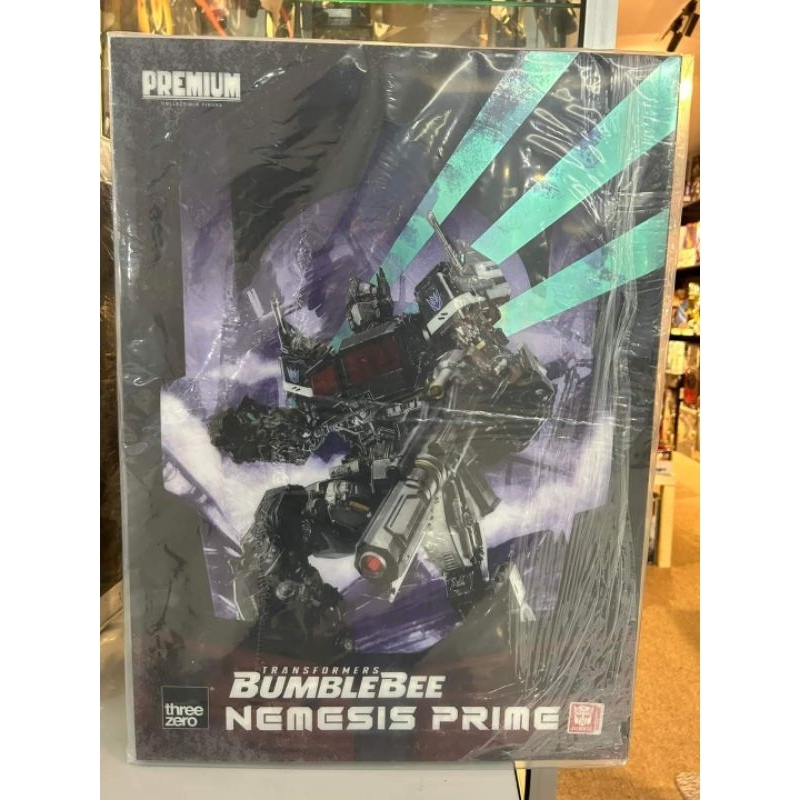 ThreeZero - Premium Nemesis Prime - Optimus Prime - Transformers Bumblebee - 48CM Height ...