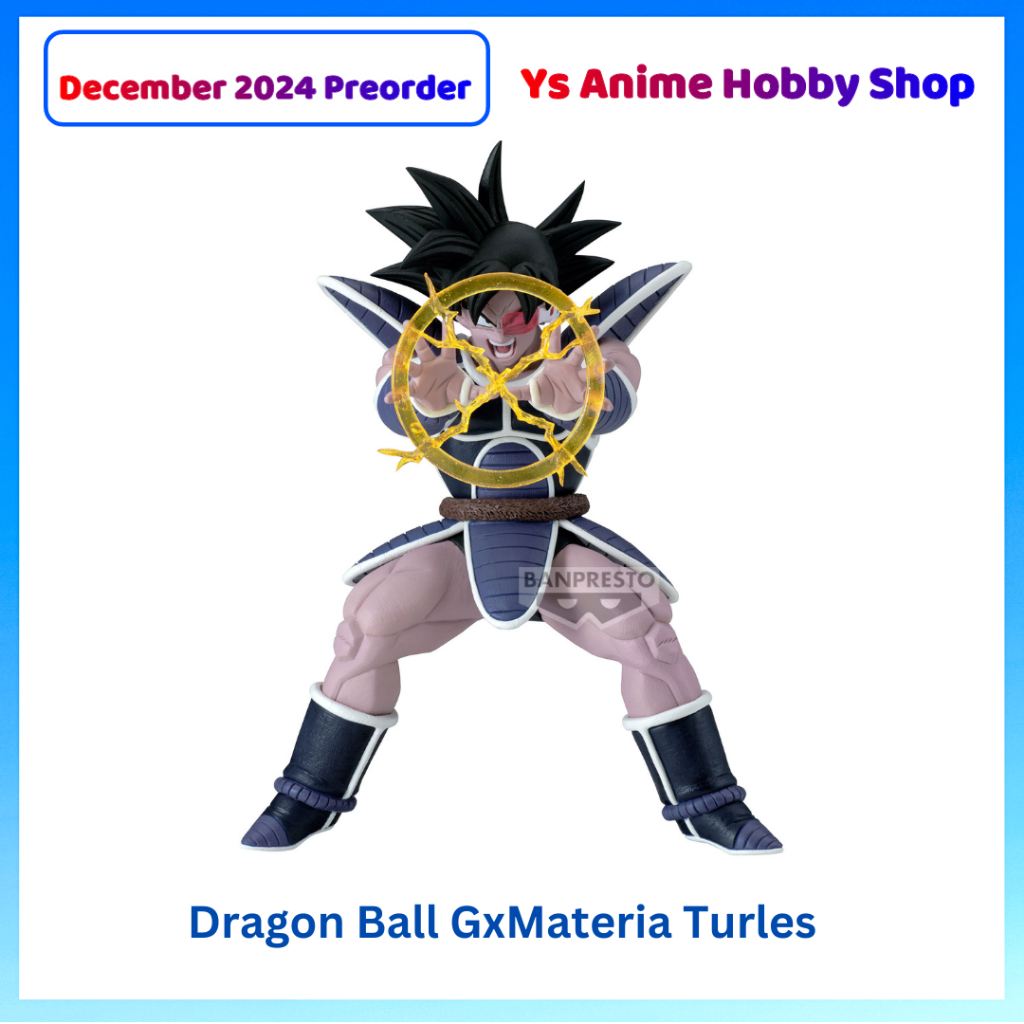 【December 2024 Preorder】Banpresto Dragon Ball GxMateria Turles Action ...